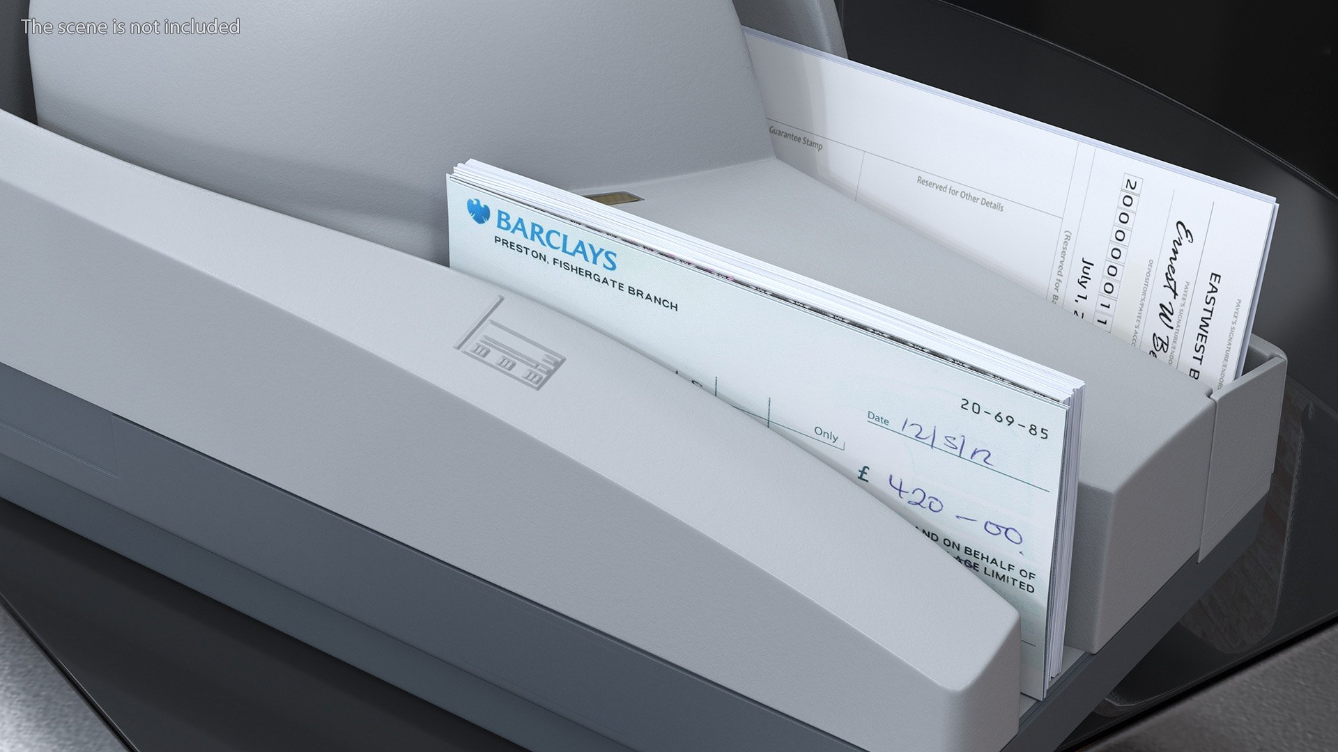 Digital Check Scanner 3D - TurboSquid 2061274