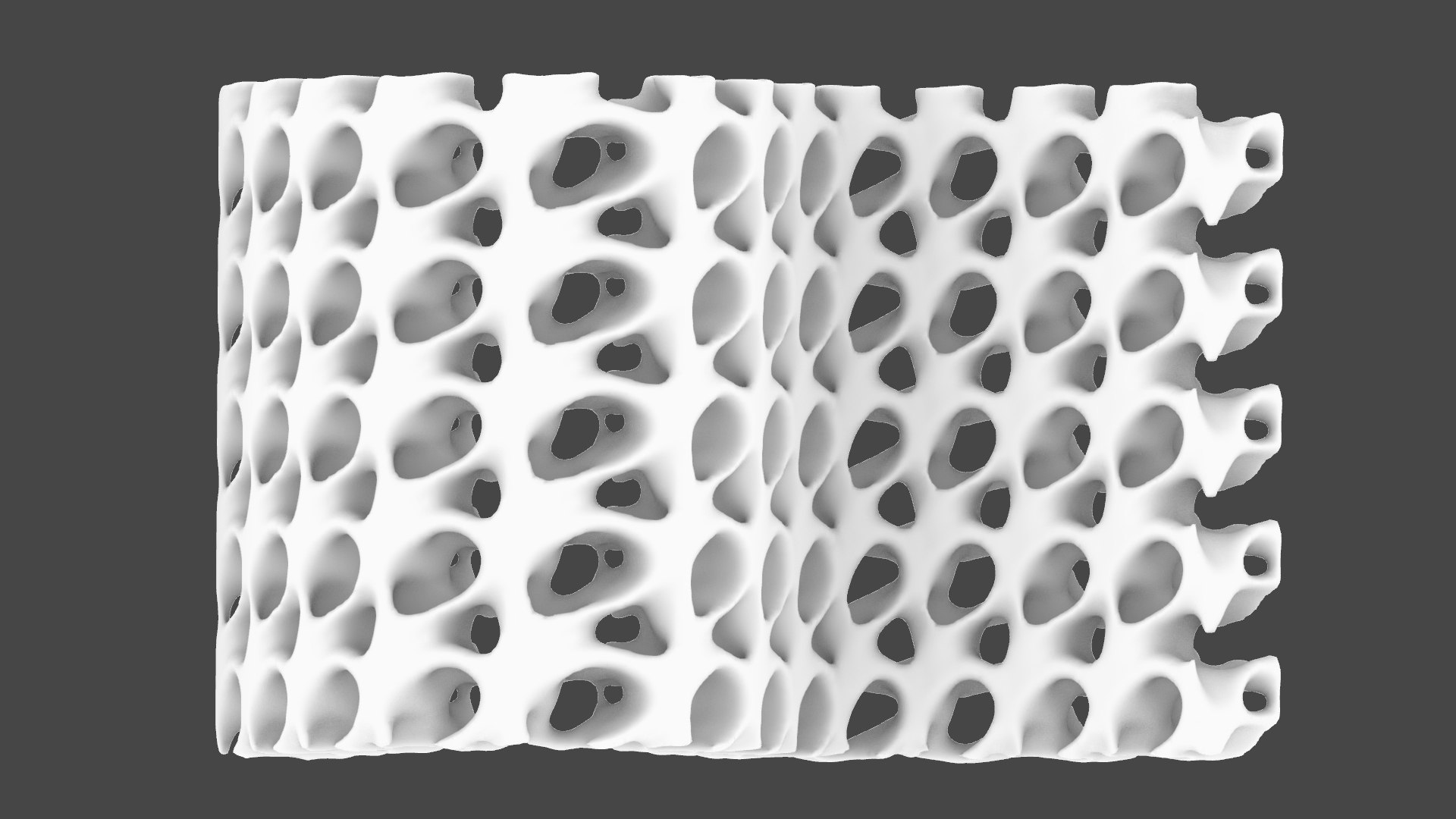 Organic Lattice Wall 3D - TurboSquid 2024933