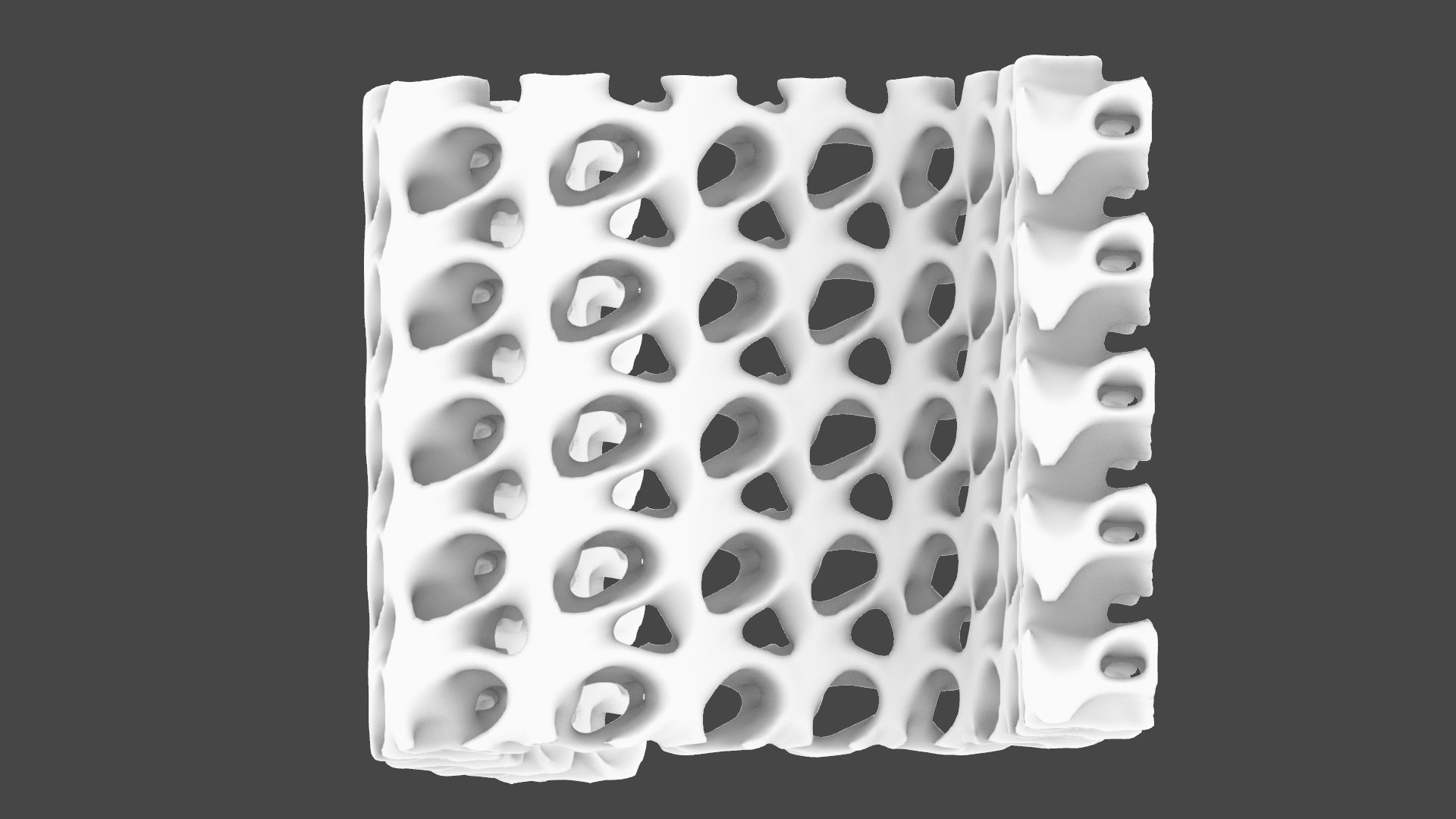 Organic Lattice Wall 3D - TurboSquid 2024933
