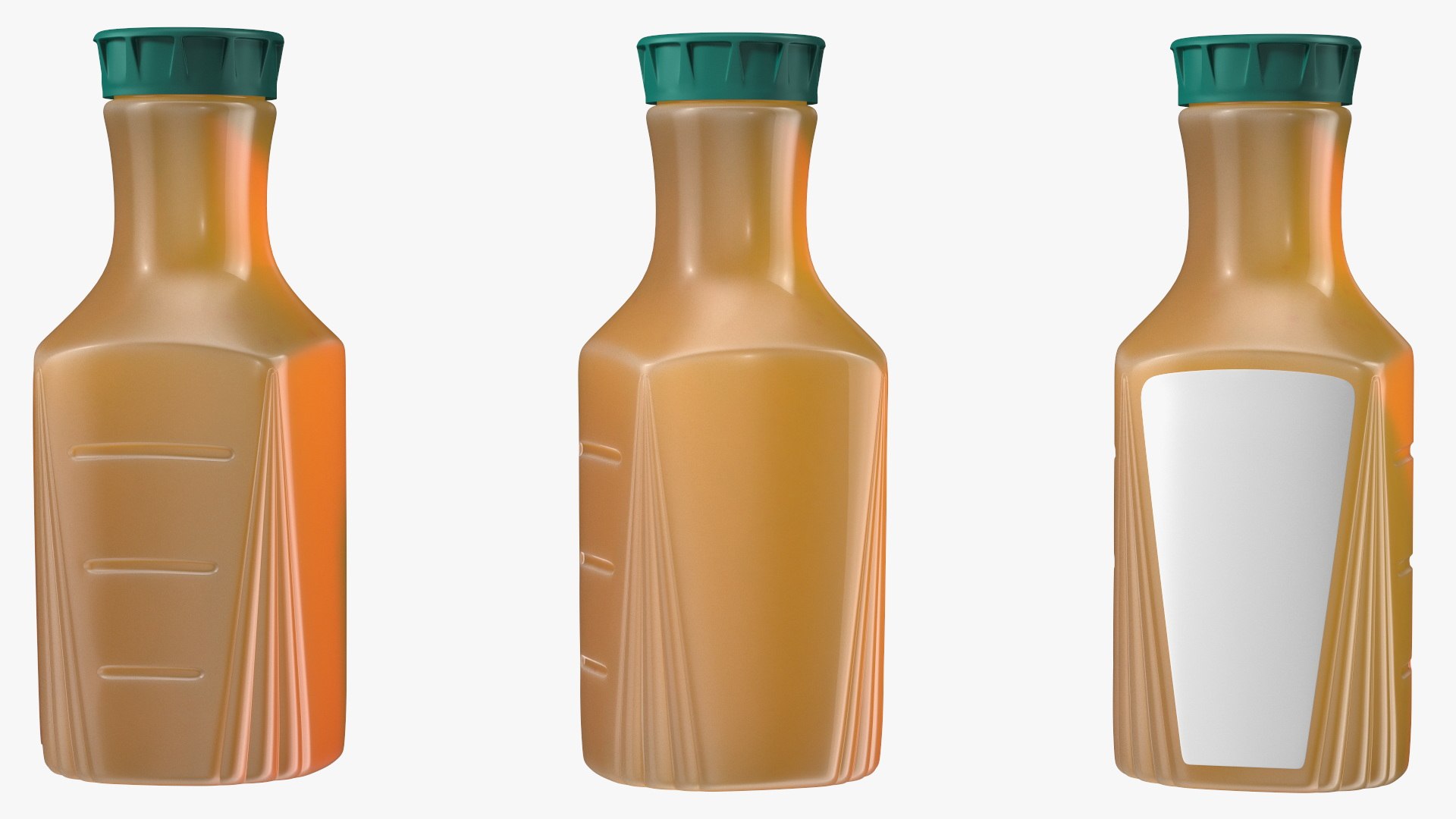 Yellow Coke Bottle 3D - TurboSquid 2040792