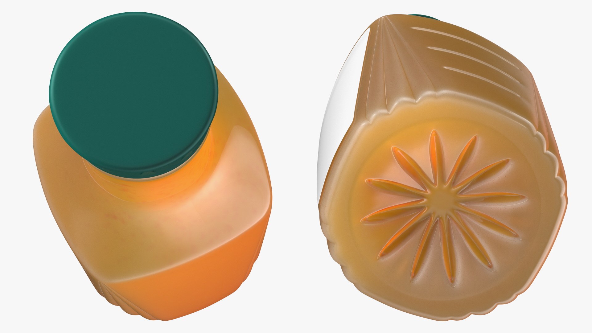 Yellow Coke Bottle 3D - TurboSquid 2040792