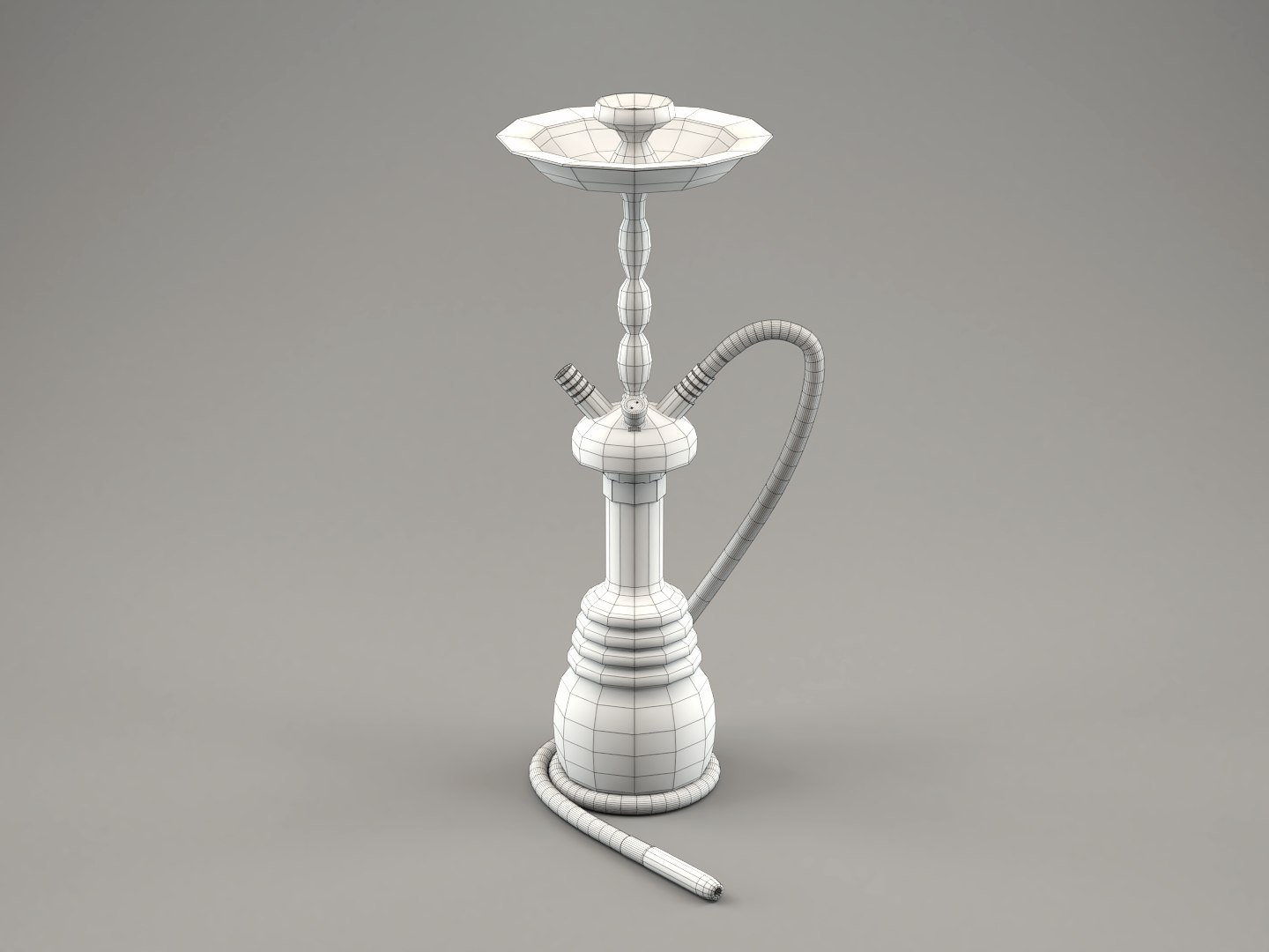 3D Hookah Model - TurboSquid 1424106