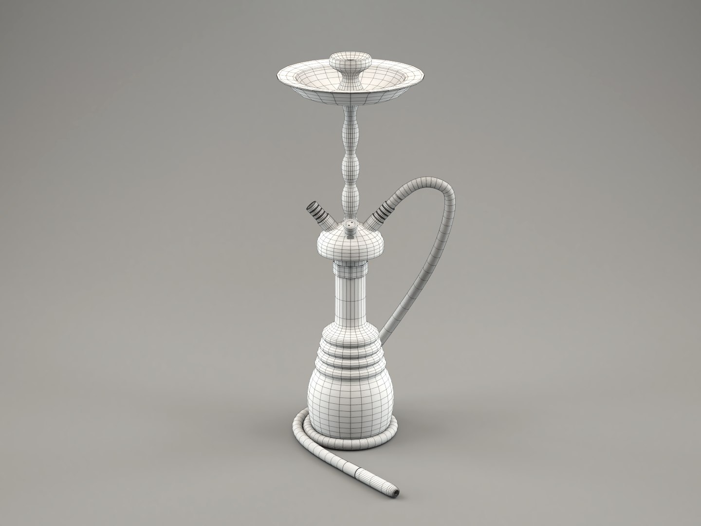 3D Hookah Model - TurboSquid 1424106