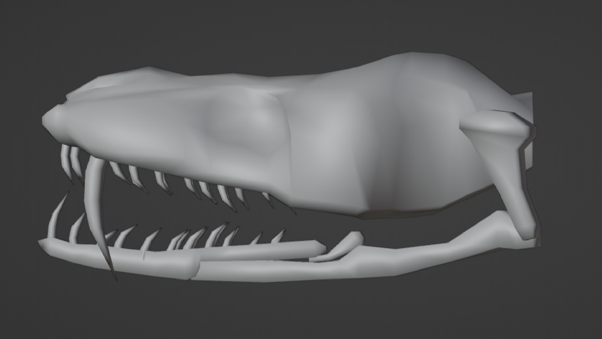 SNEAK SKULL Low-poly 3D Model - TurboSquid 2036829