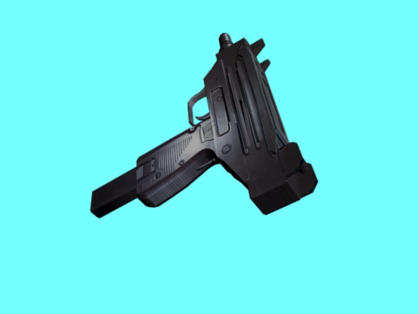 Free Uzi Games 3d Model