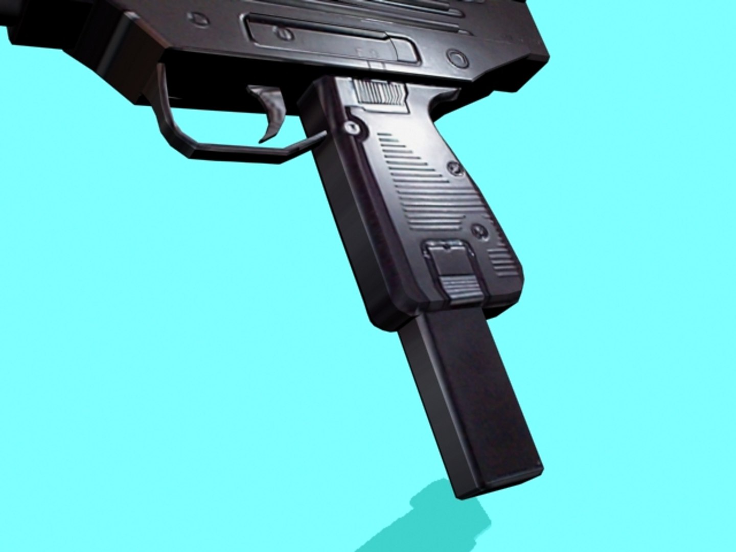 Free Uzi Games 3d Model