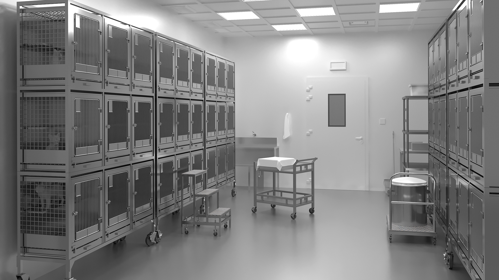 Vivarium research facility 3D model - TurboSquid 1552599