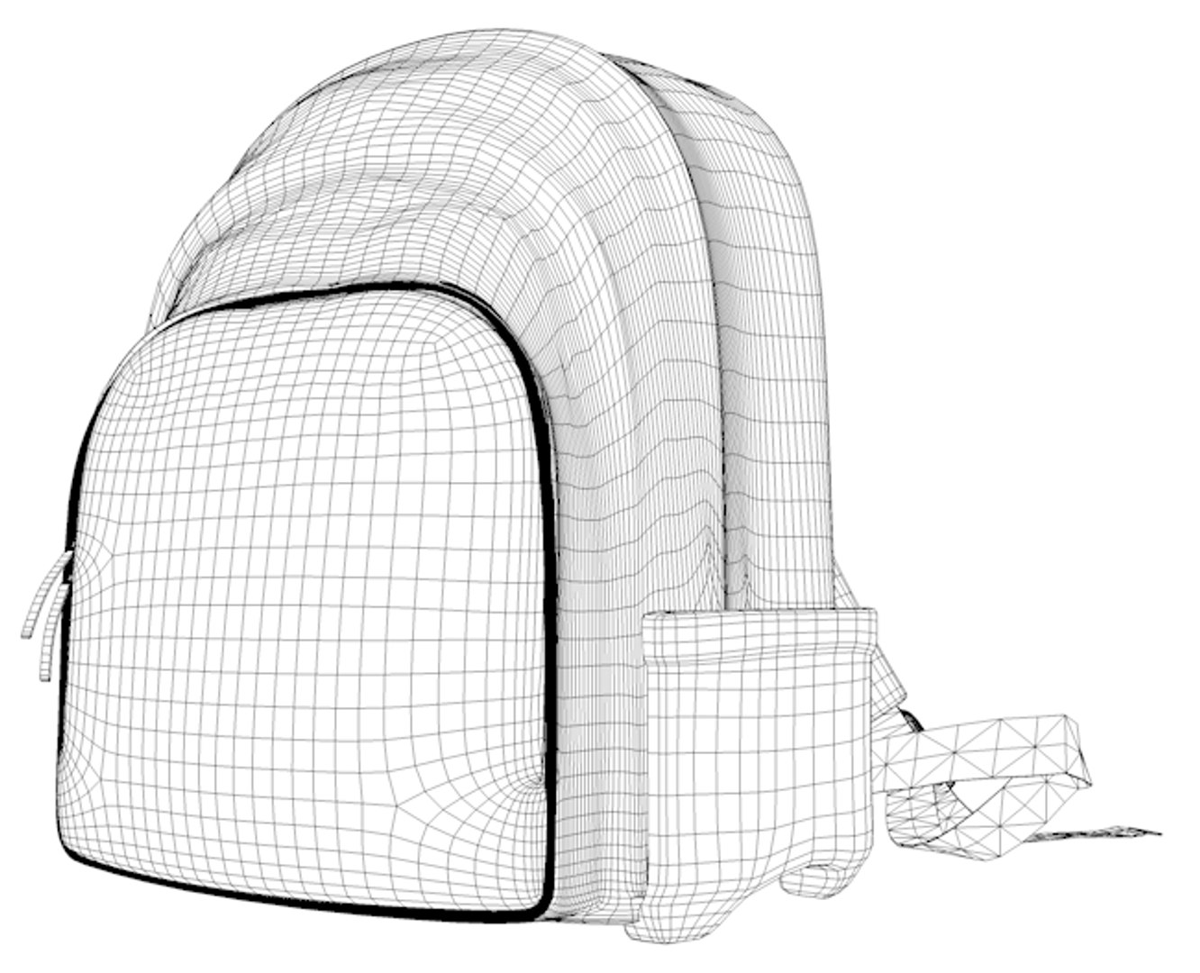 Backpack Pack 3d 3ds