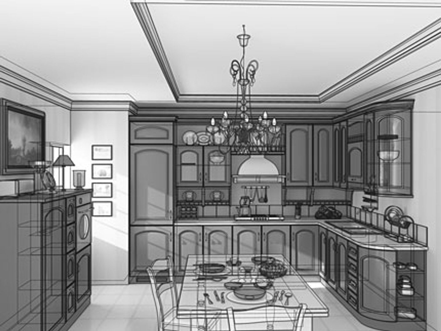 Archinteriors Vol 2 Scenes 3d Model