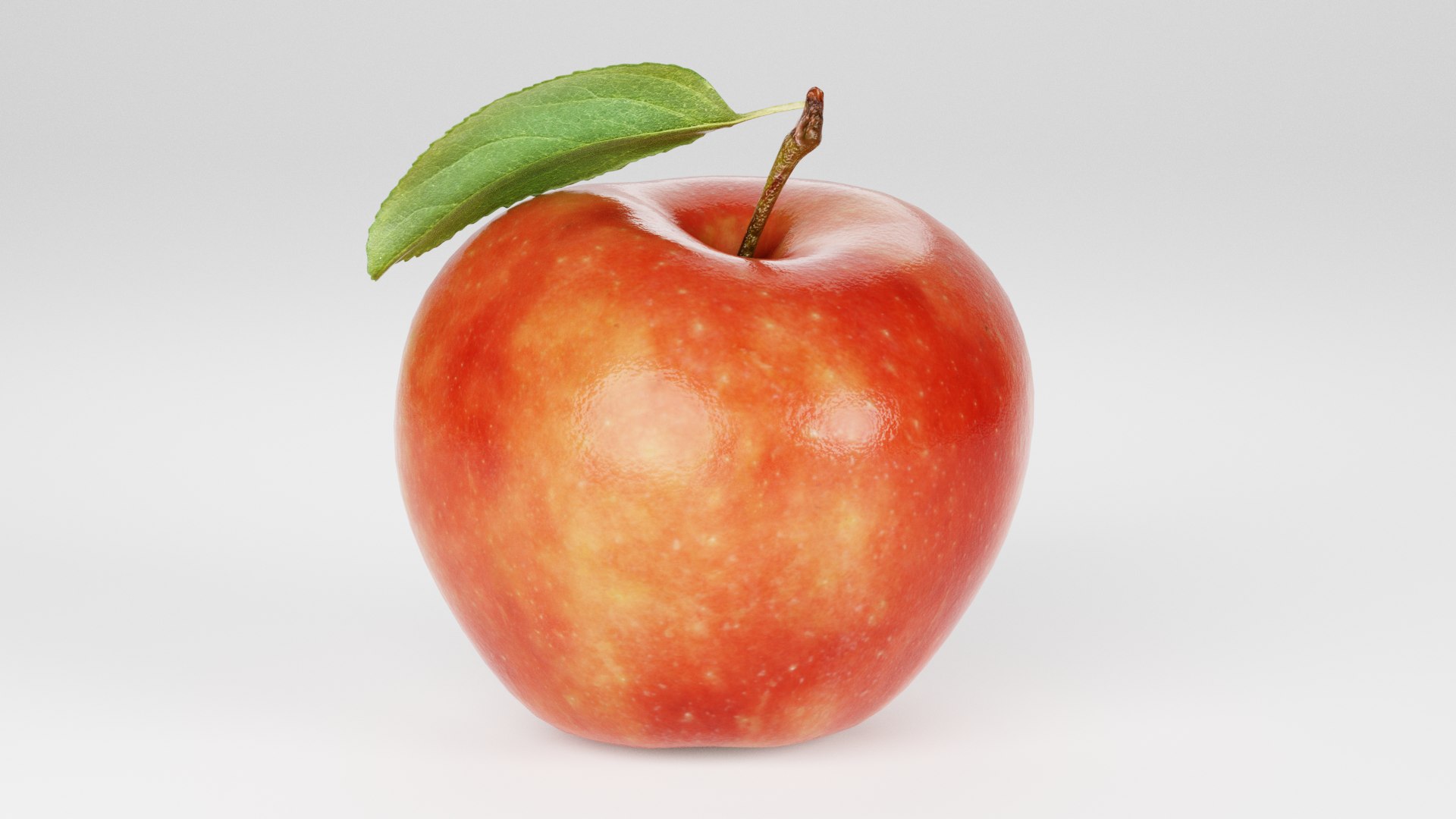 Realistic Apple Model - TurboSquid 1799686