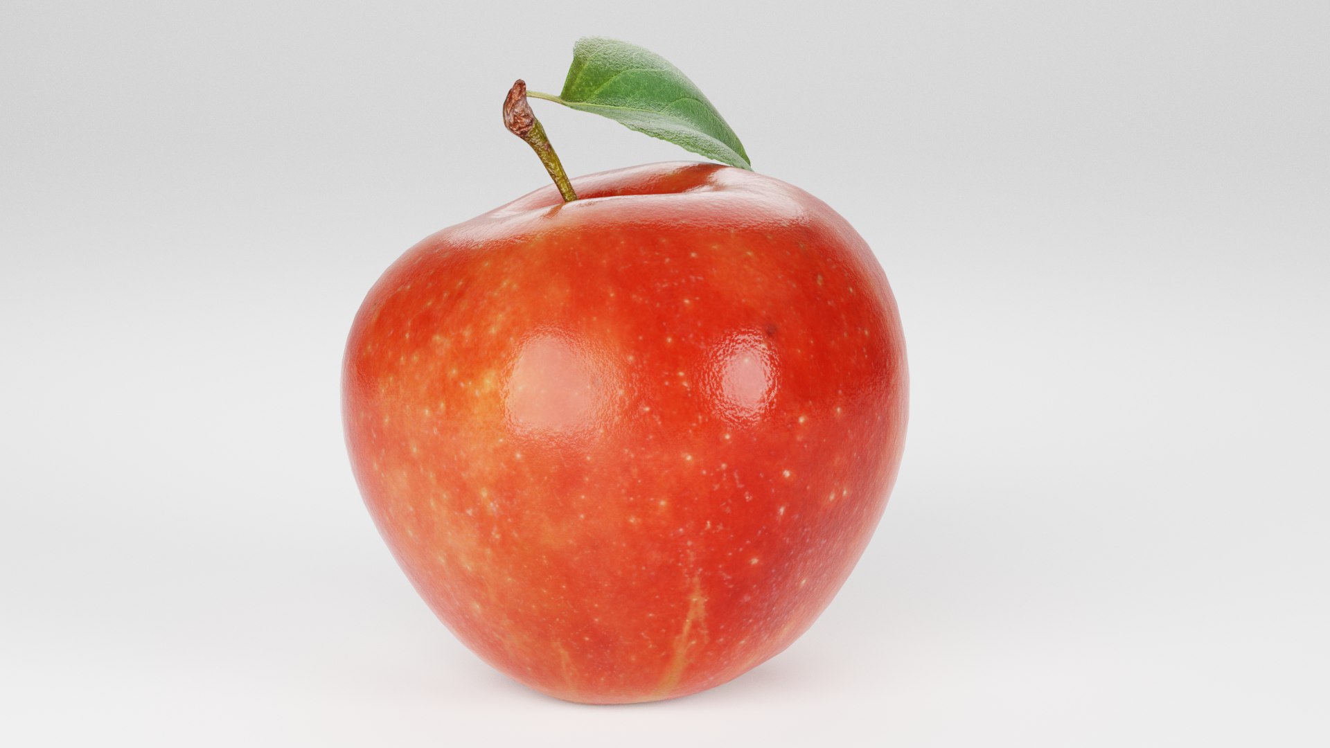 Realistic Apple Model - TurboSquid 1799686