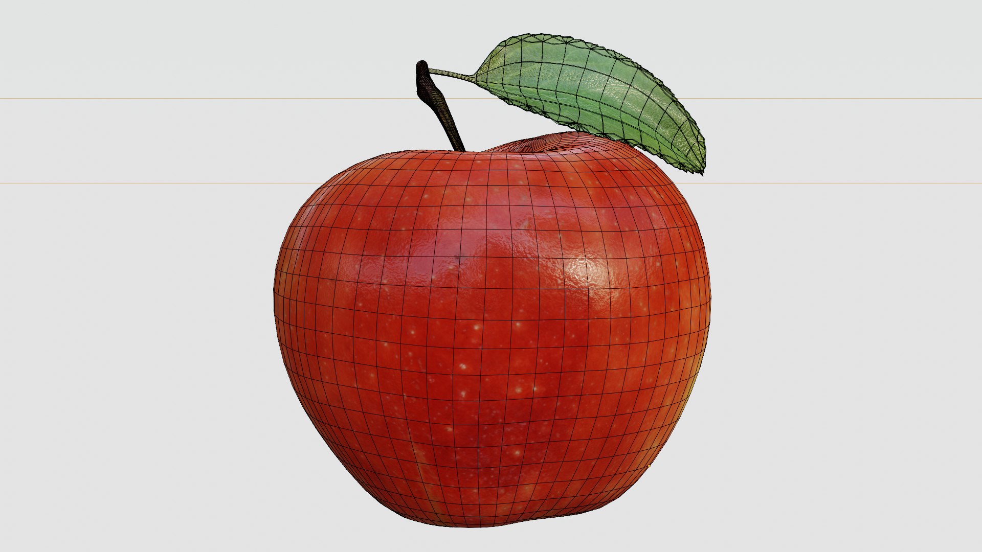 Realistic Apple Model - TurboSquid 1799686