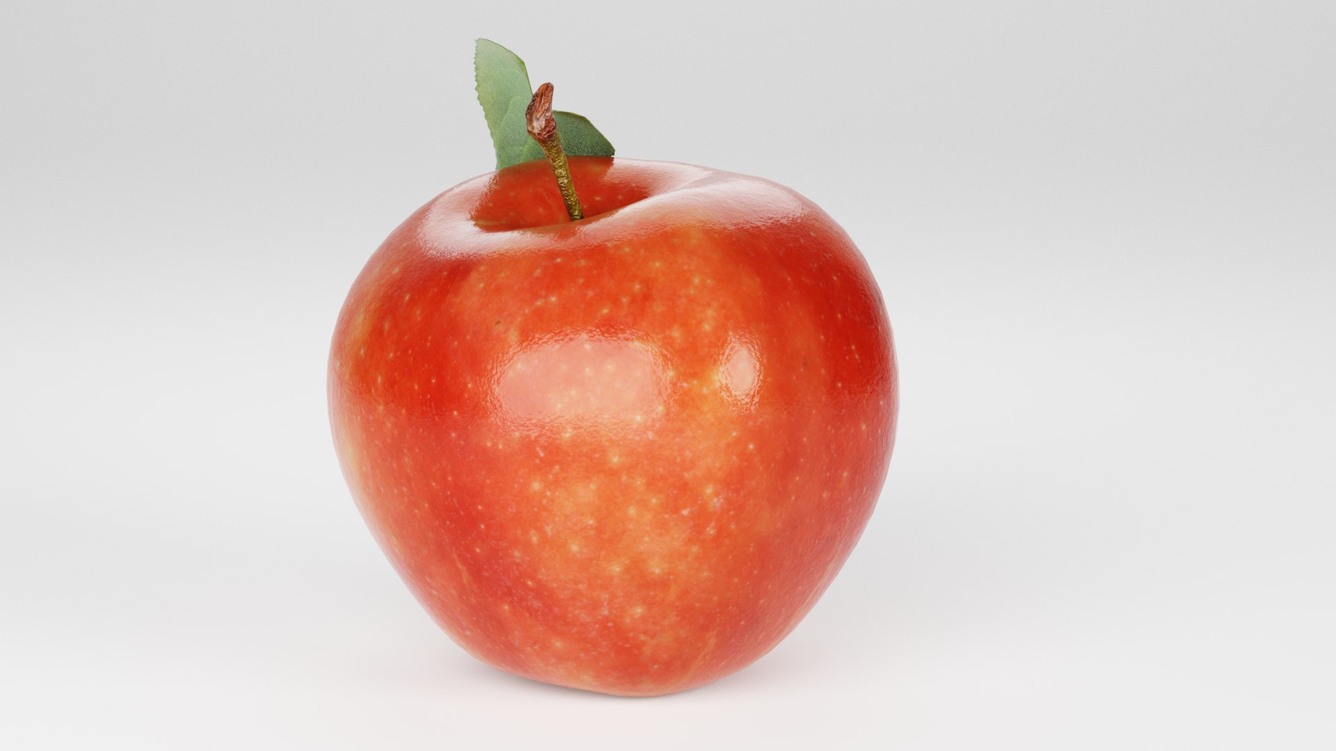 Realistic Apple Model - TurboSquid 1799686