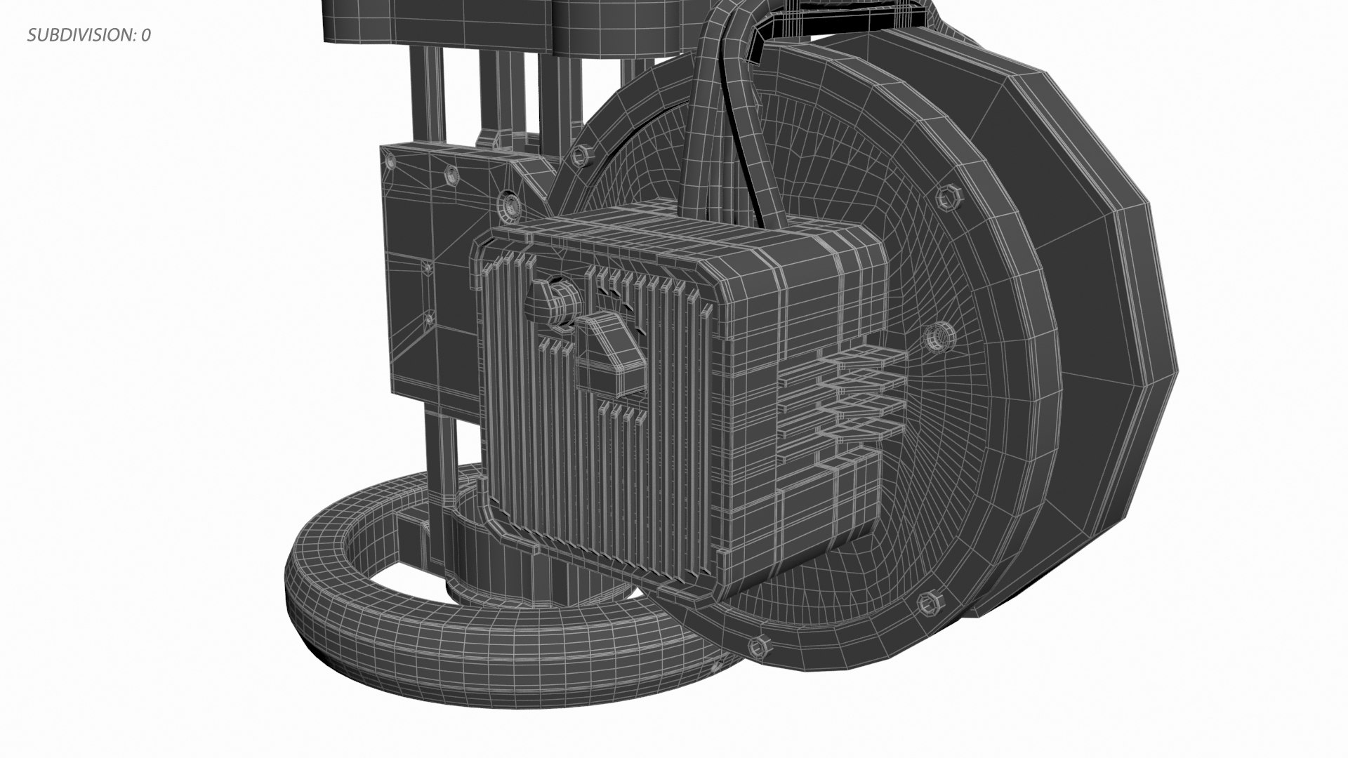 3D Model FlyCart Winch System Kit - TurboSquid 2199060