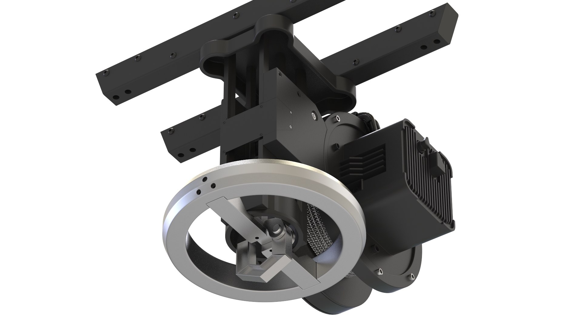 3D Model FlyCart Winch System Kit - TurboSquid 2199060