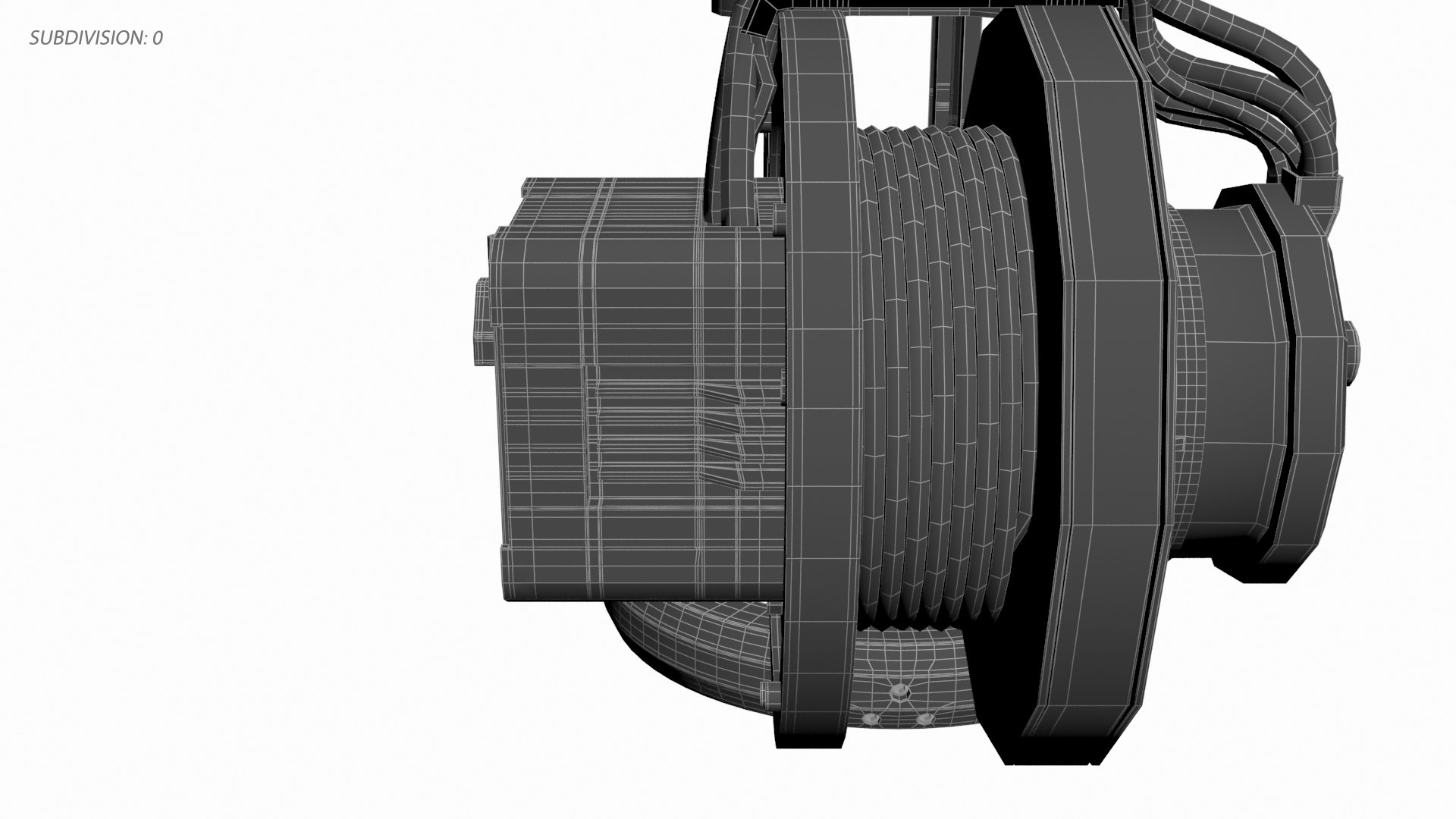 3D Model FlyCart Winch System Kit - TurboSquid 2199060