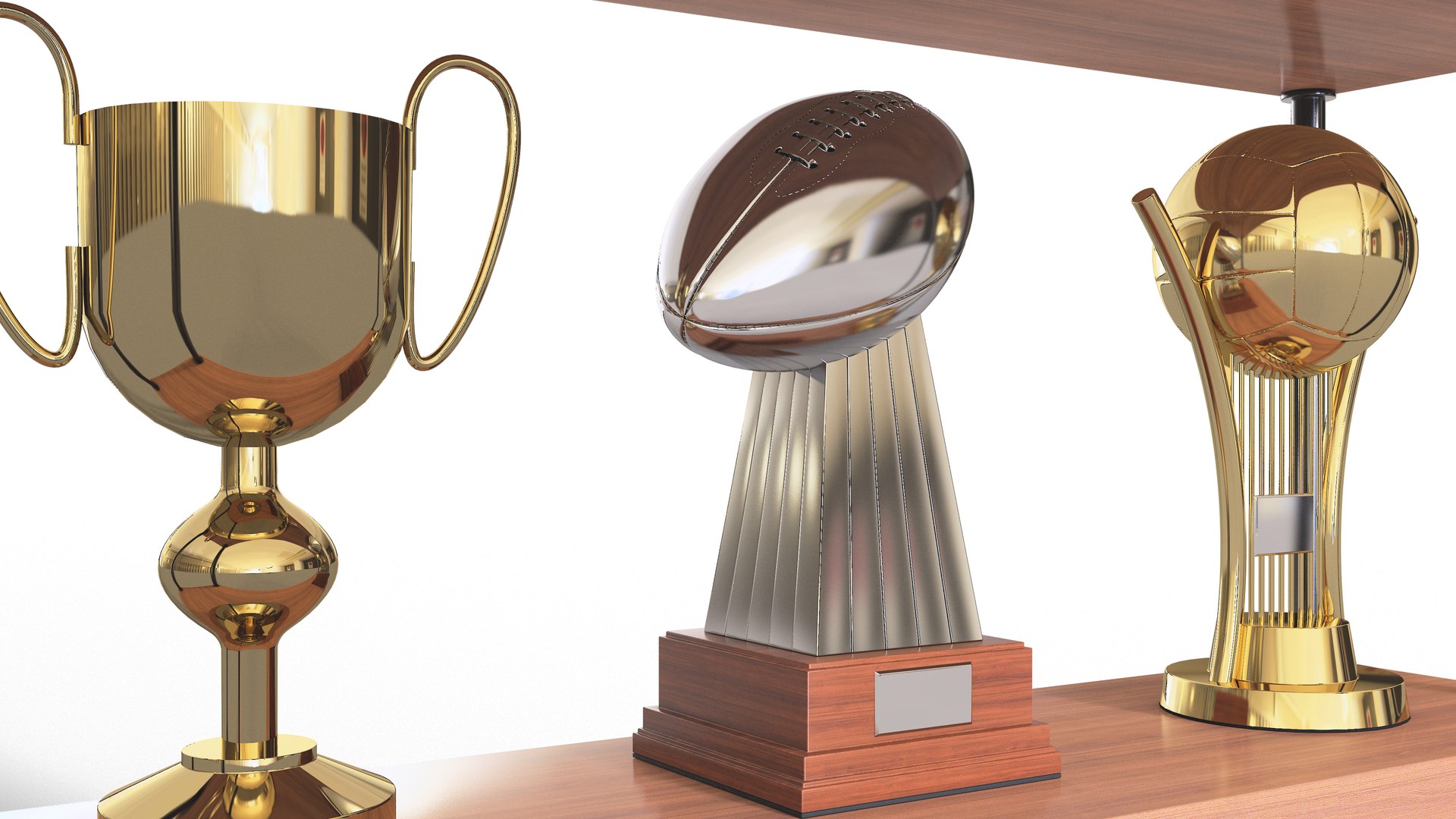 Trophy Case 3D - TurboSquid 2130866