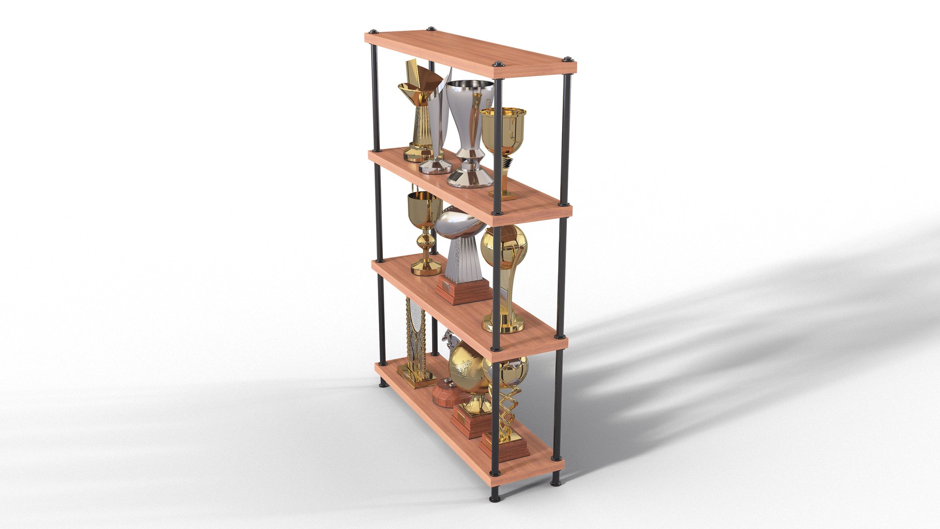 Trophy Case 3D - TurboSquid 2130866