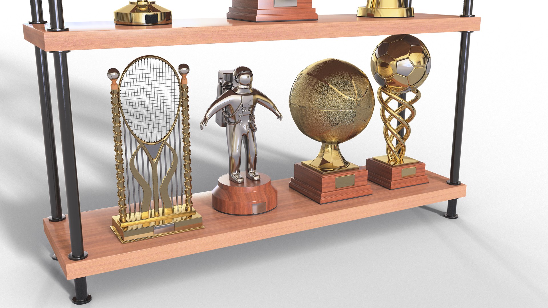 Trophy Case 3D - TurboSquid 2130866