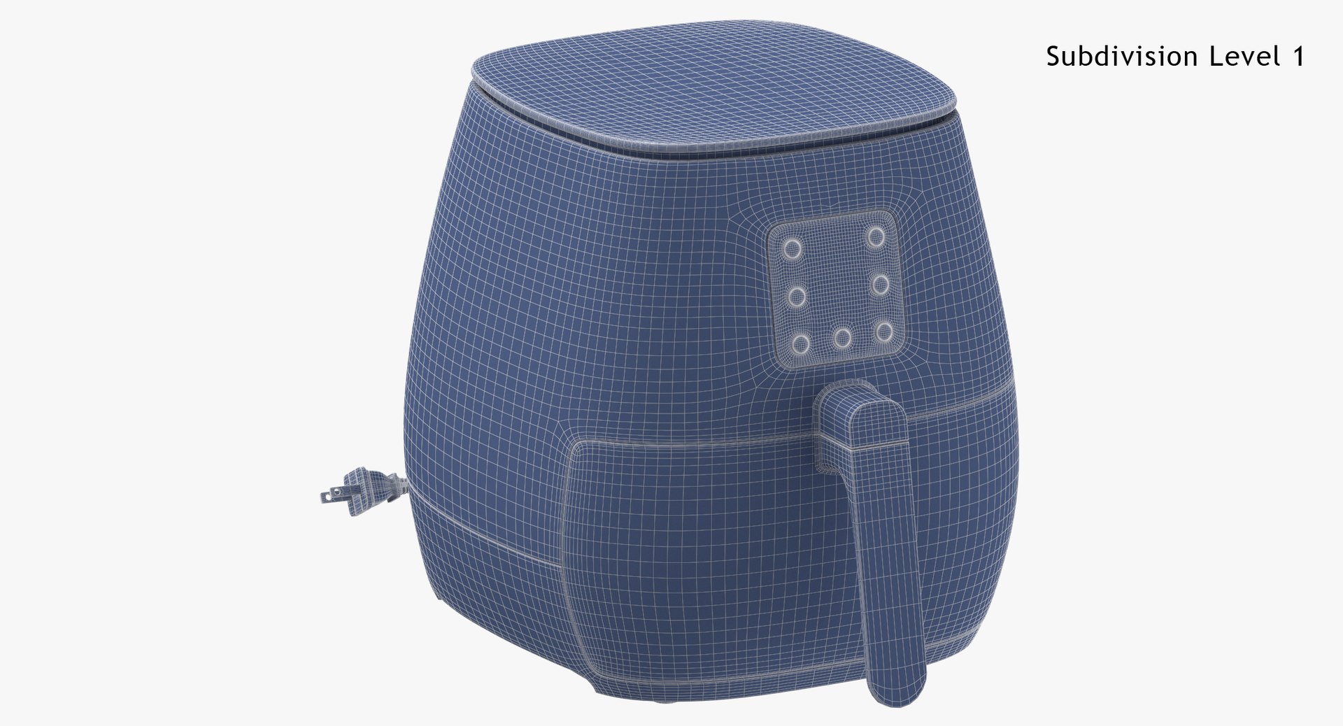 Boxed Air Fryer Device And Box 3D Model - TurboSquid 2071106