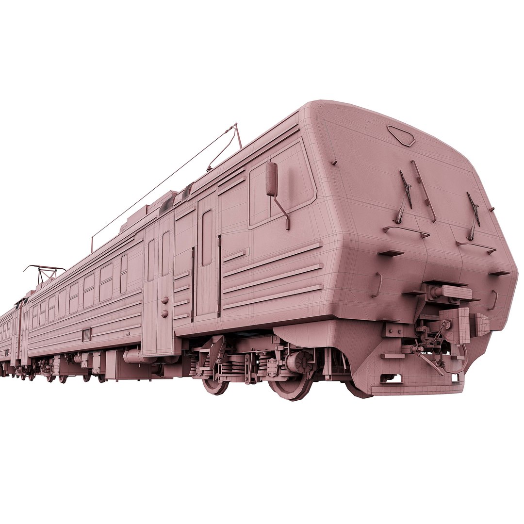 3D Passenger Train ED4M - AERO EXPRESS - TurboSquid 2370339