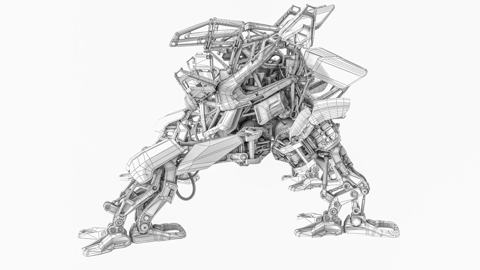 MECH AMP SUIT CRAWLER 3D model - TurboSquid 2131081