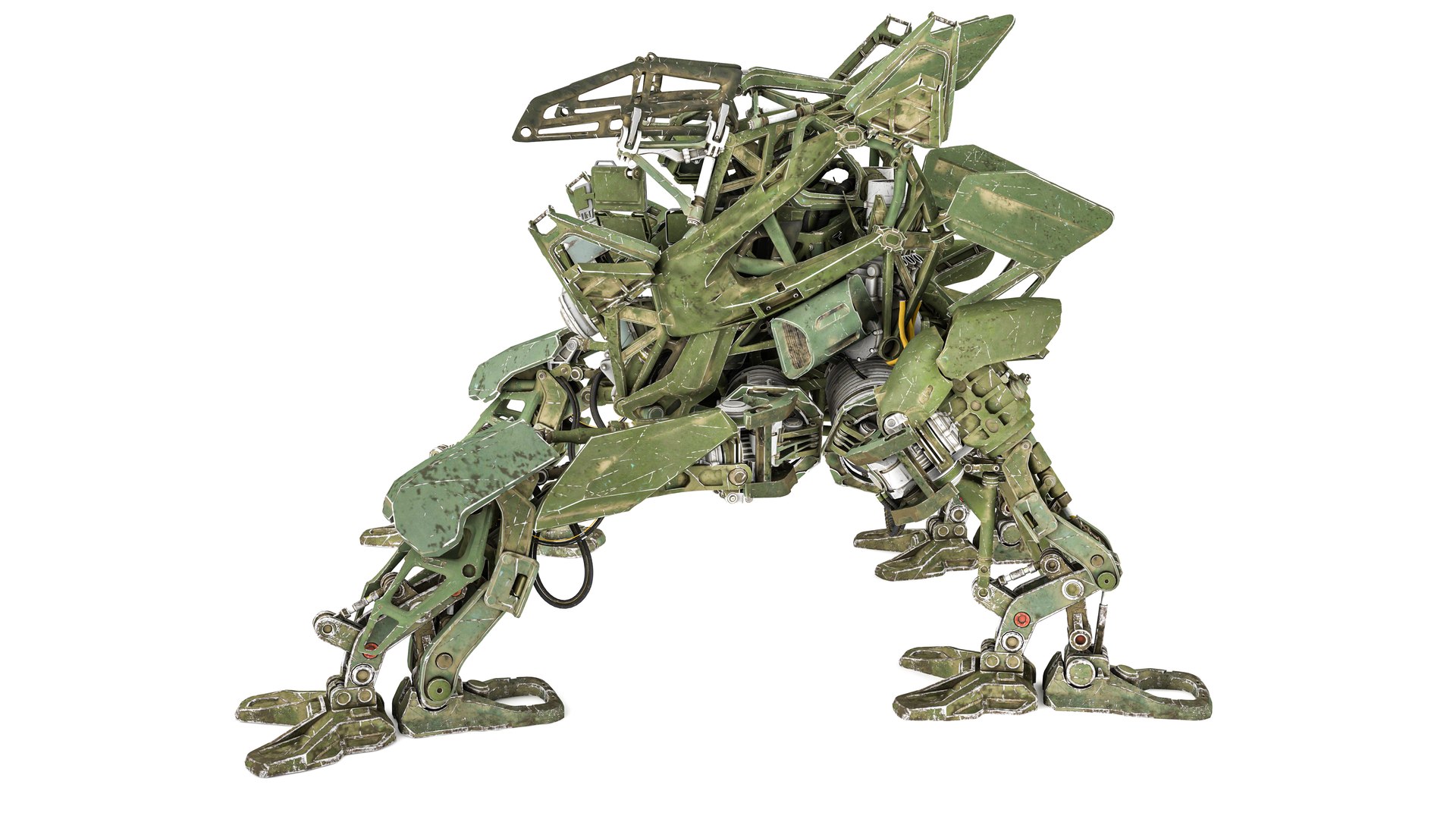 MECH AMP SUIT CRAWLER 3D model - TurboSquid 2131081