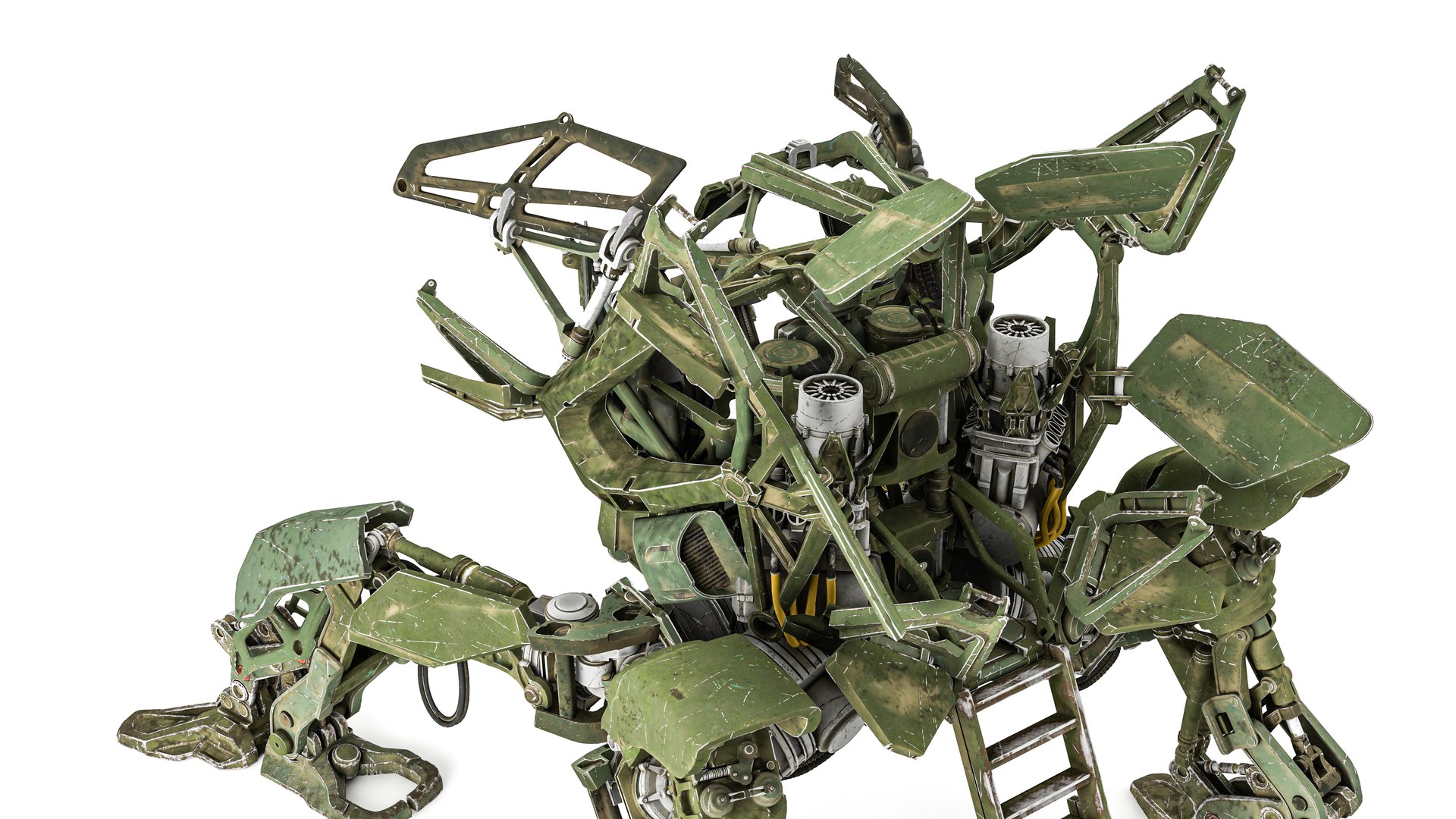 MECH AMP SUIT CRAWLER 3D model - TurboSquid 2131081