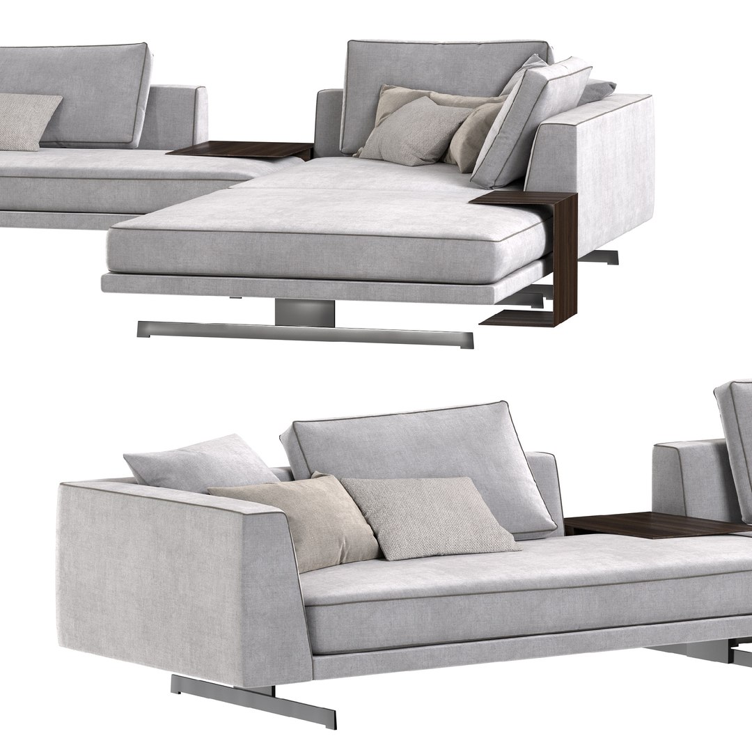 Sheridan Modular Sofa By Desiree Model - TurboSquid 2086762