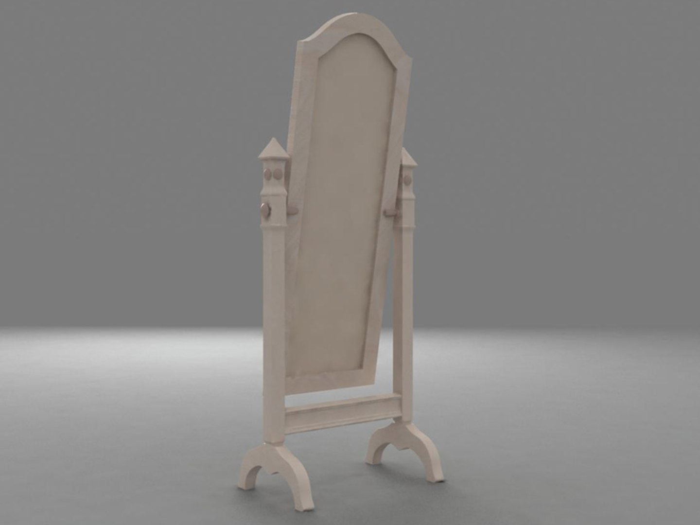 Classic Mirror 3d Model