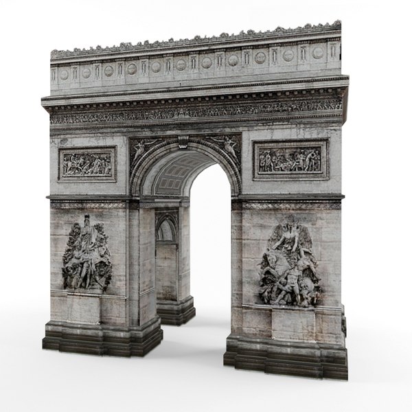 3d model of montmatre