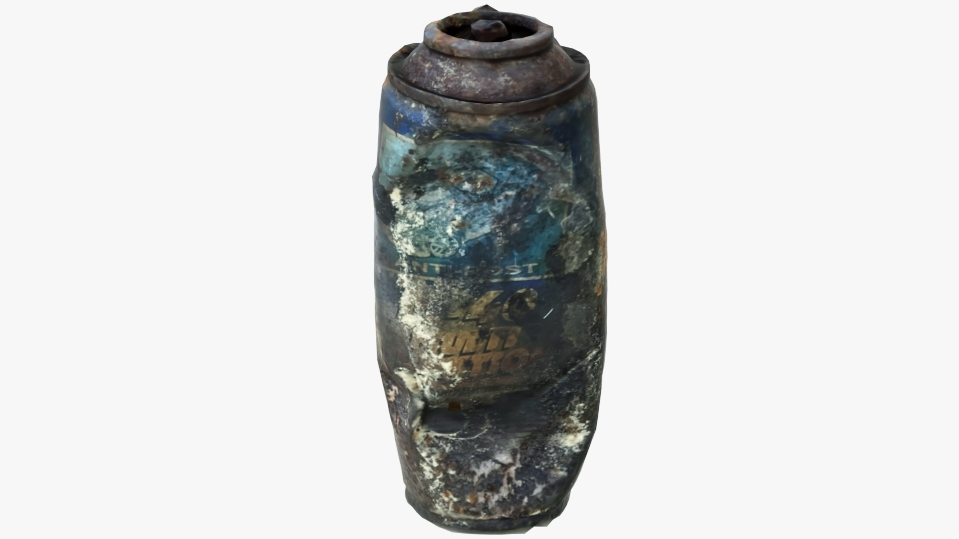 3D Old Rust Aerosol Can 7 Scan 3D - TurboSquid 1742315