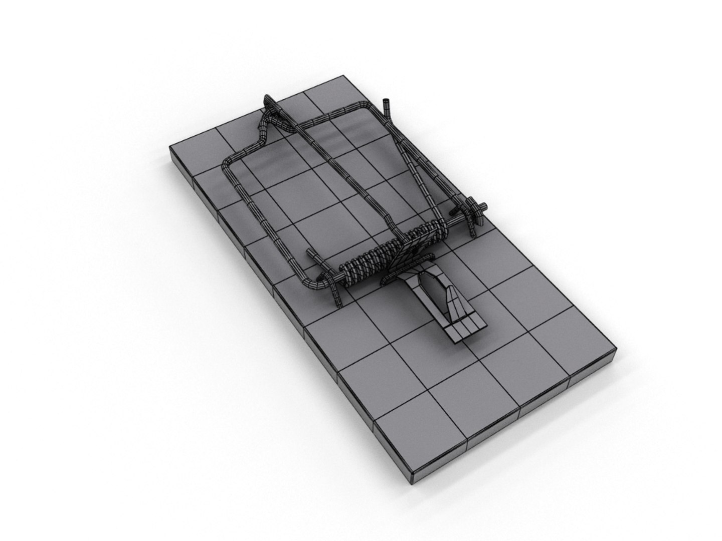 Mouse Trap 3d Obj
