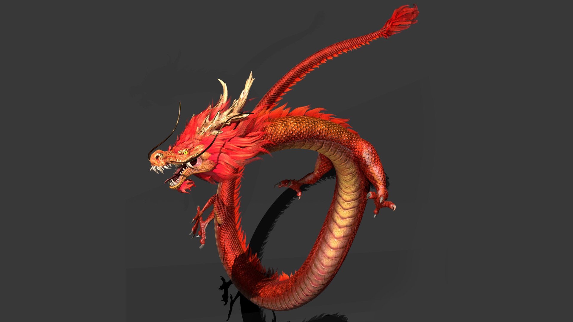 3D Dragon - TurboSquid 2073049