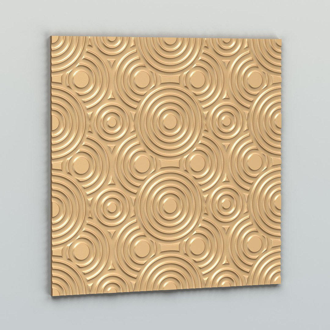 3D Cnc Wall Panel - TurboSquid 1685808