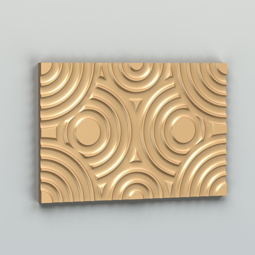3D Cnc Wall Panel - TurboSquid 1685808
