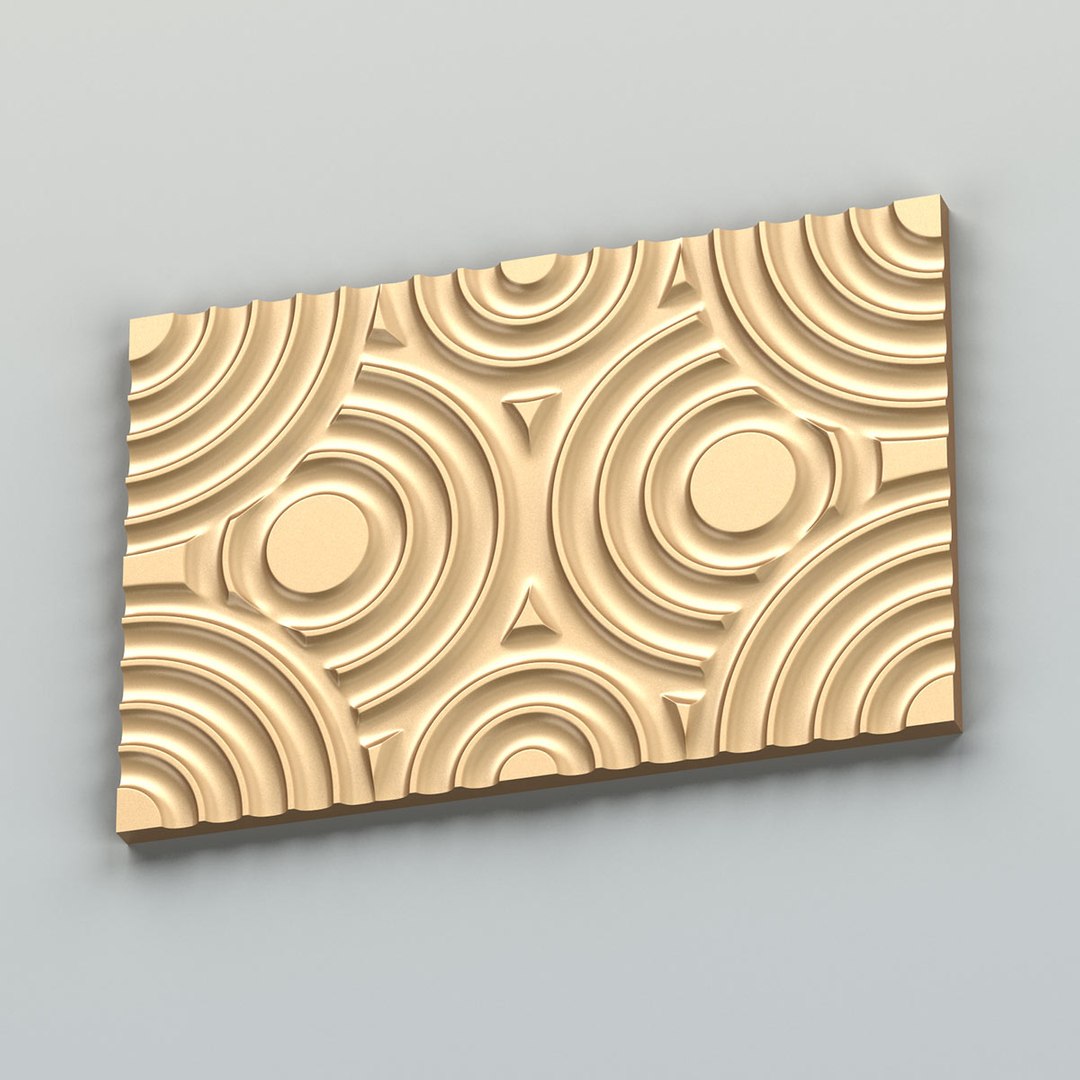 3D Cnc Wall Panel - TurboSquid 1685808