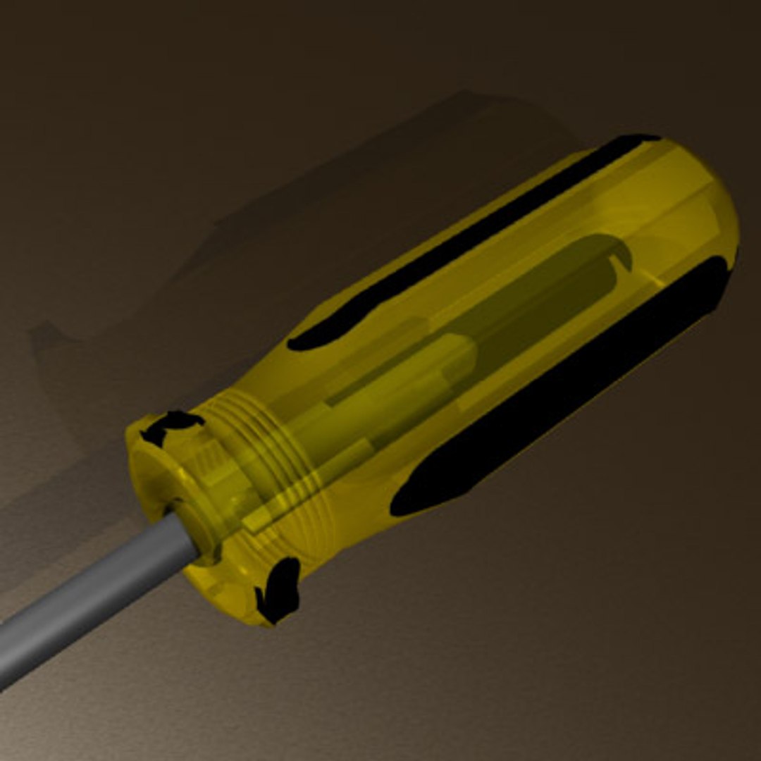 Free Screwdriver Tool 3d Model