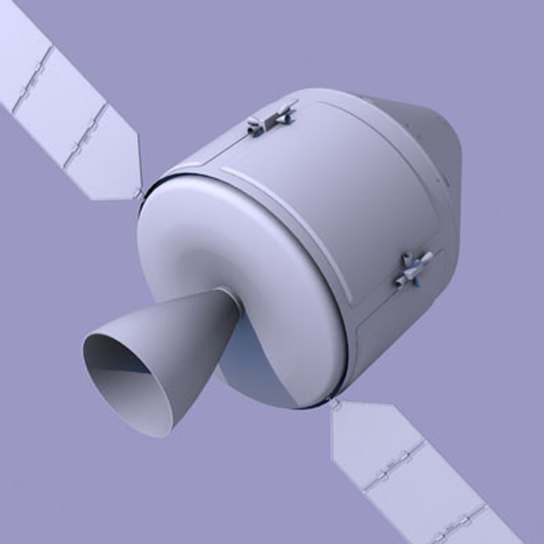 3d Model Nasa Spacecraft Moon