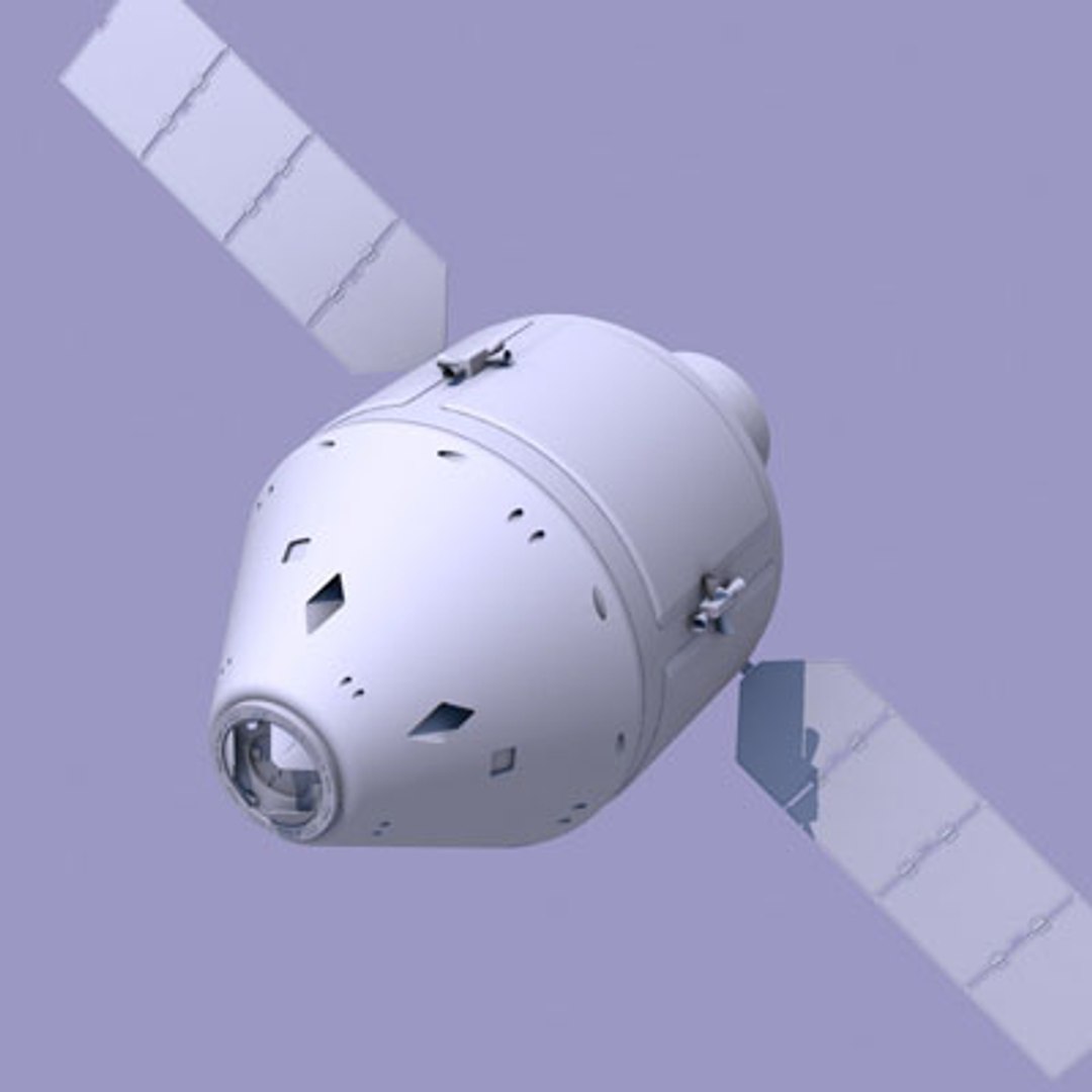 3d Model Nasa Spacecraft Moon