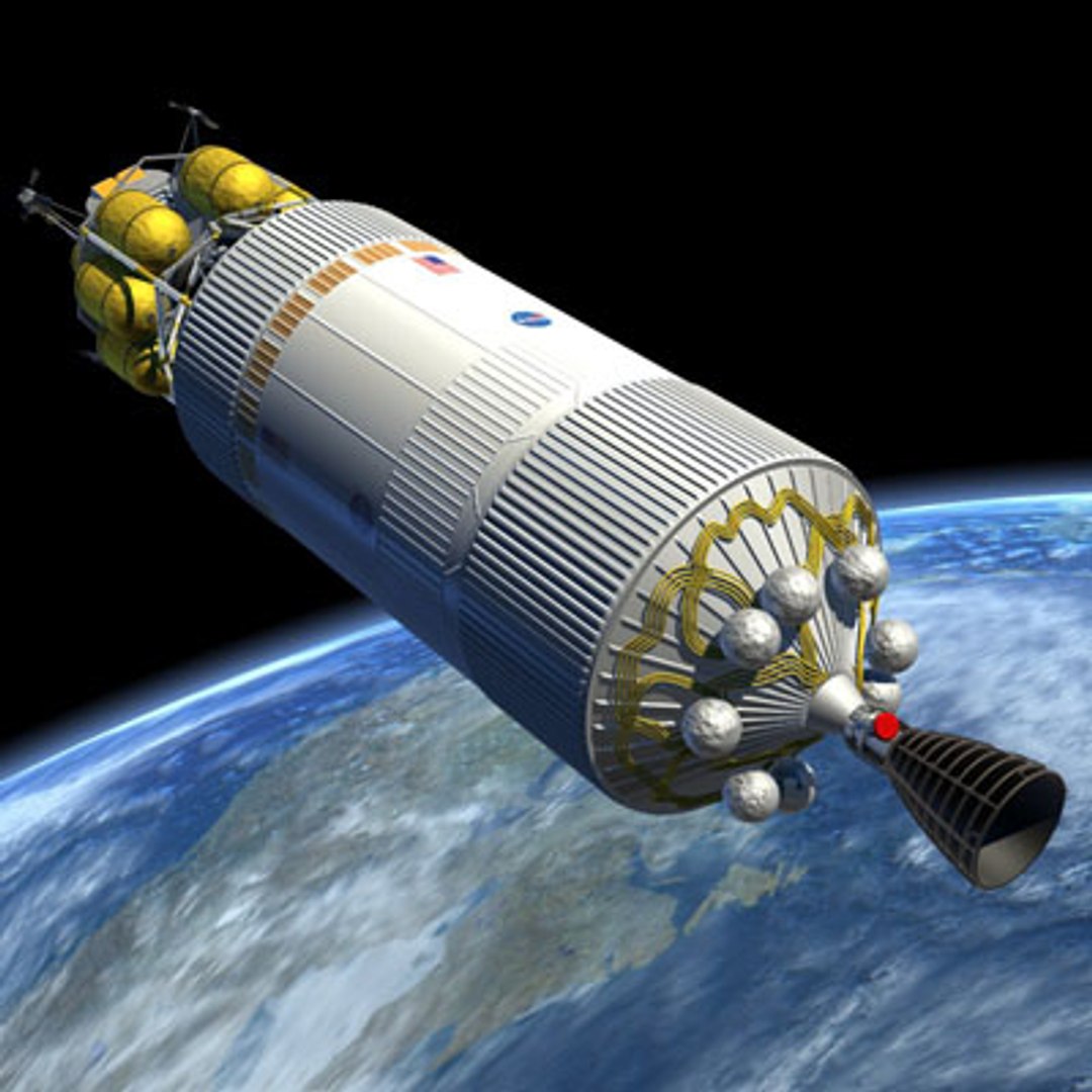 3d Model Nasa Spacecraft Moon