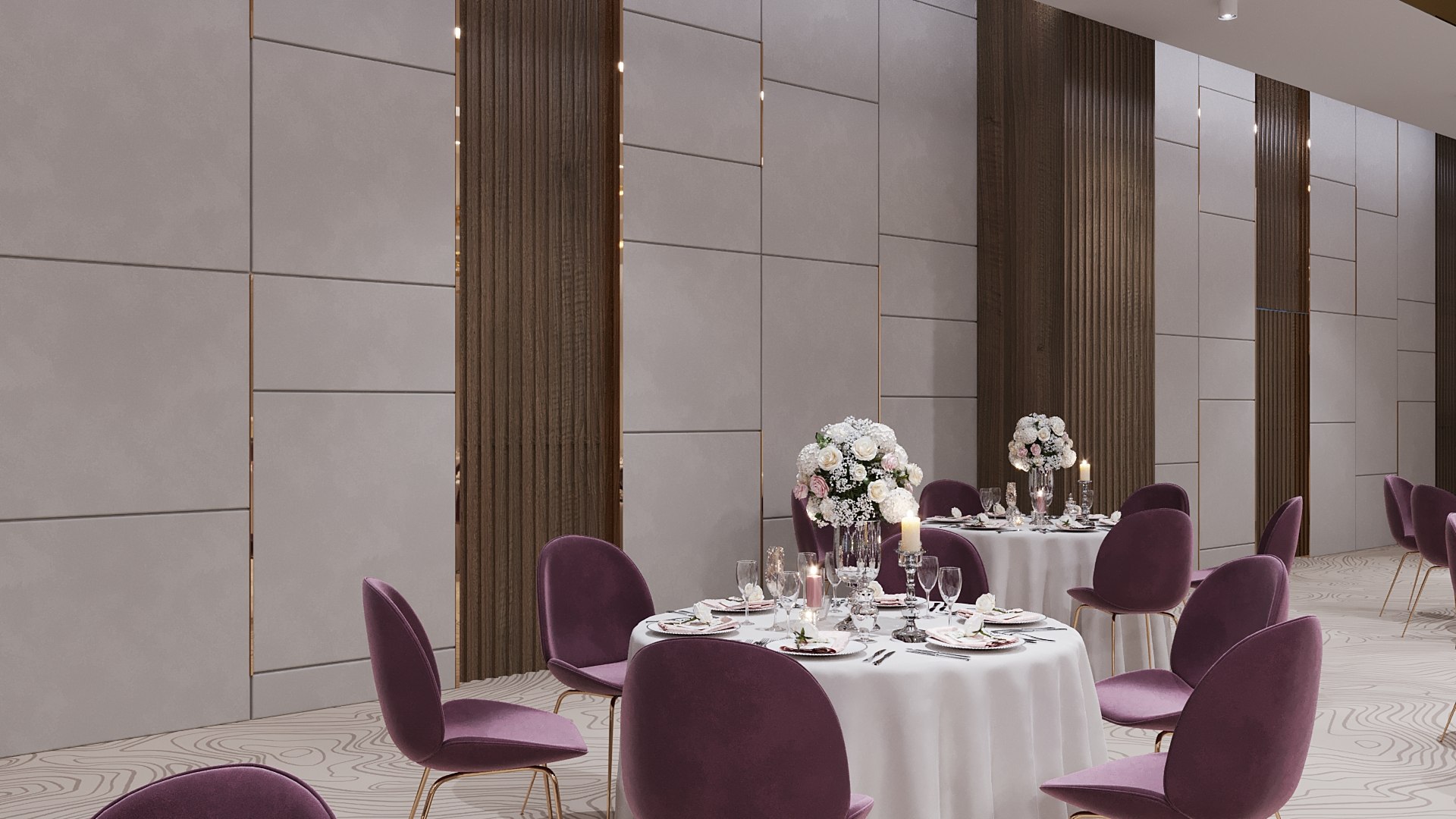 3D Modern Wedding And Confrence Hall 02 - TurboSquid 2118303