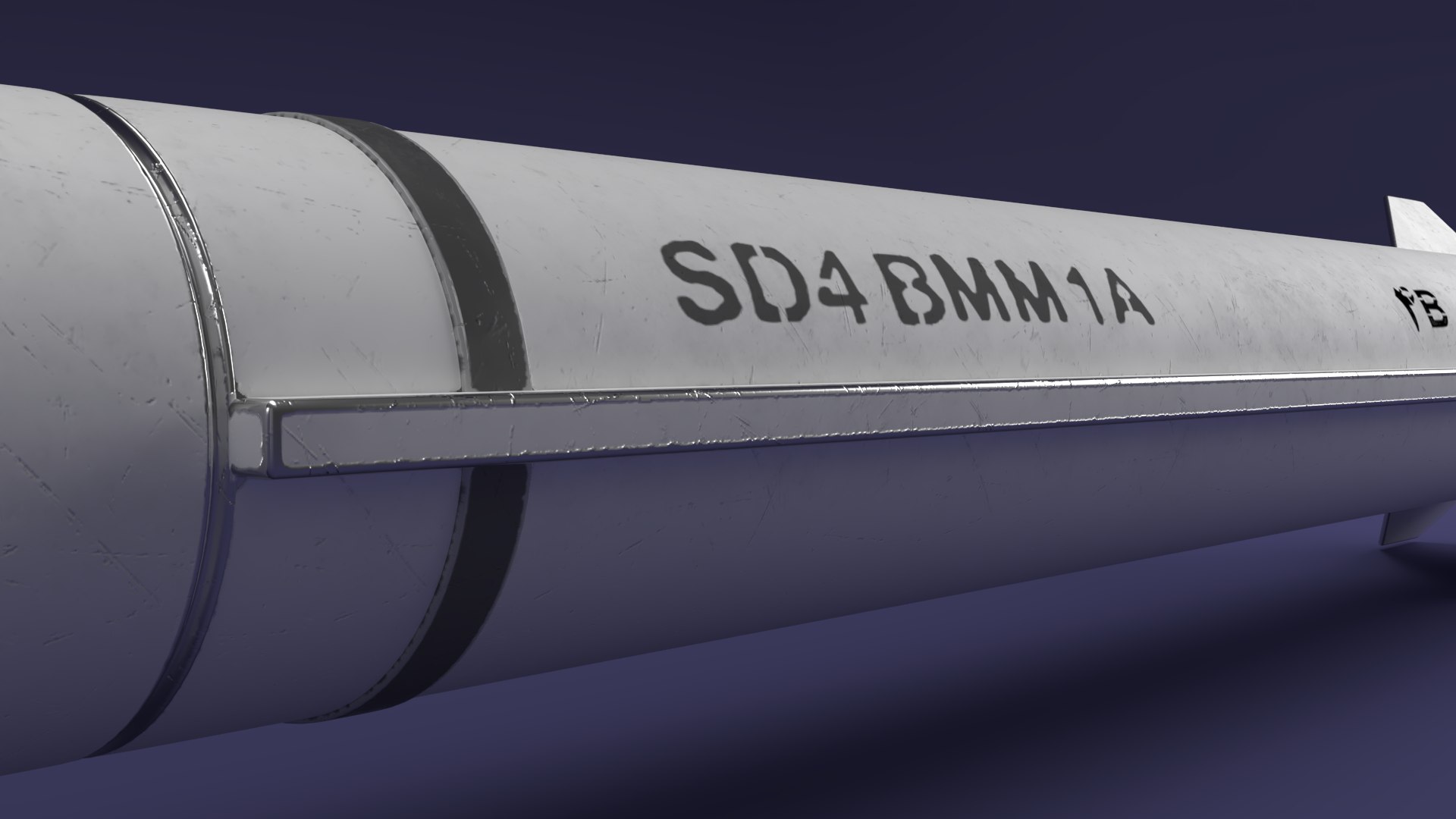 3D Model Sayyad 4B Iranian Missile - TurboSquid 2267137