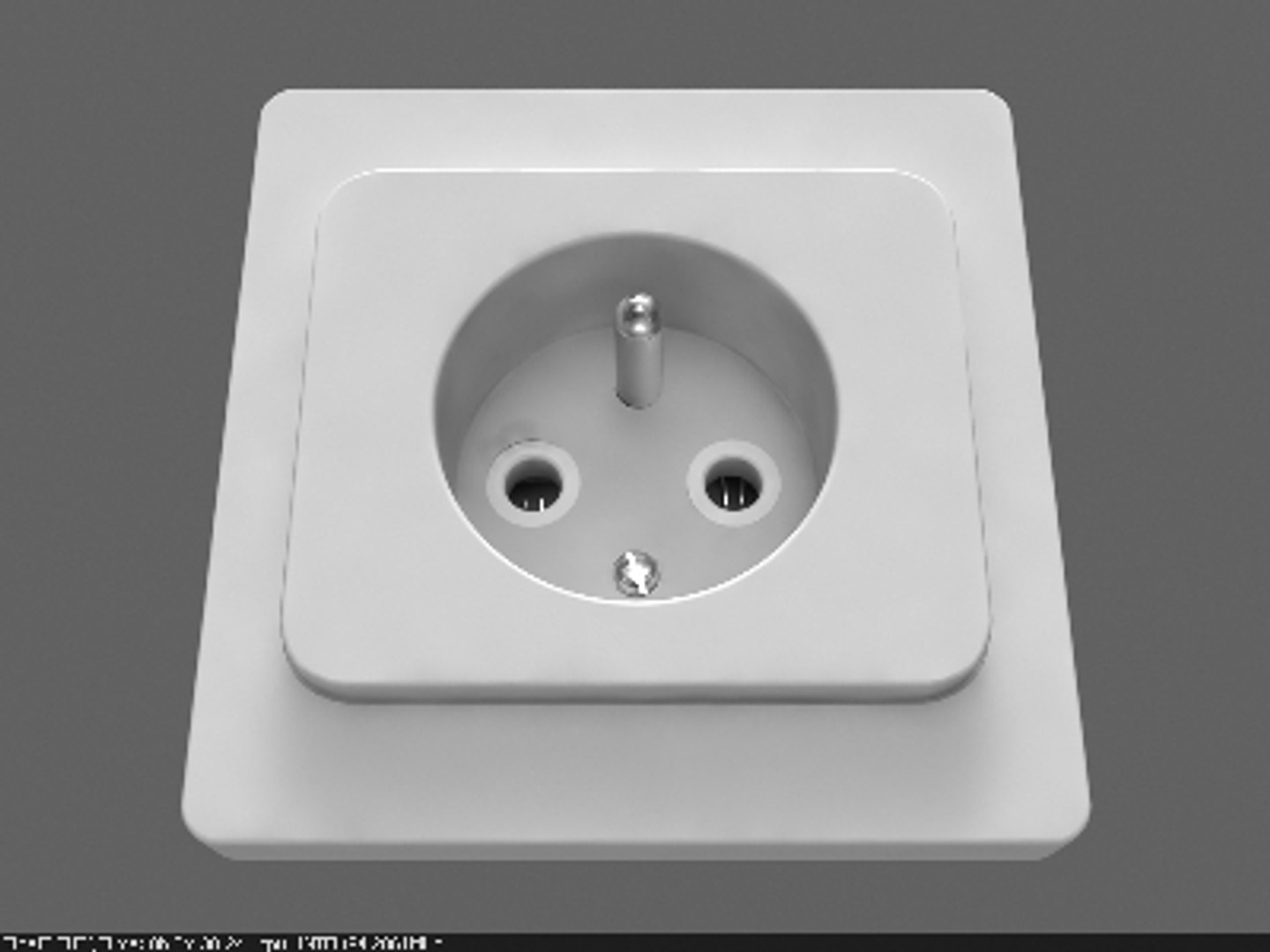 3d Socket Model