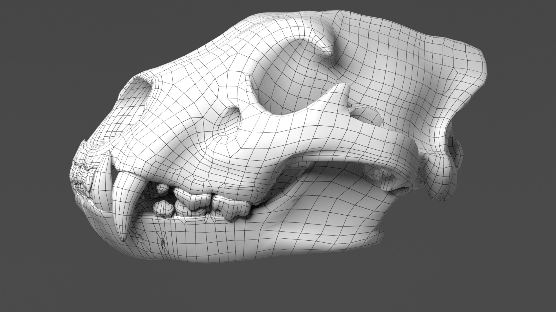 3D Lion Skull Model - TurboSquid 1780894