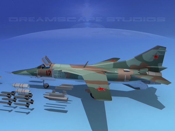Mikoyan MiG-27 3D Models for Download | TurboSquid