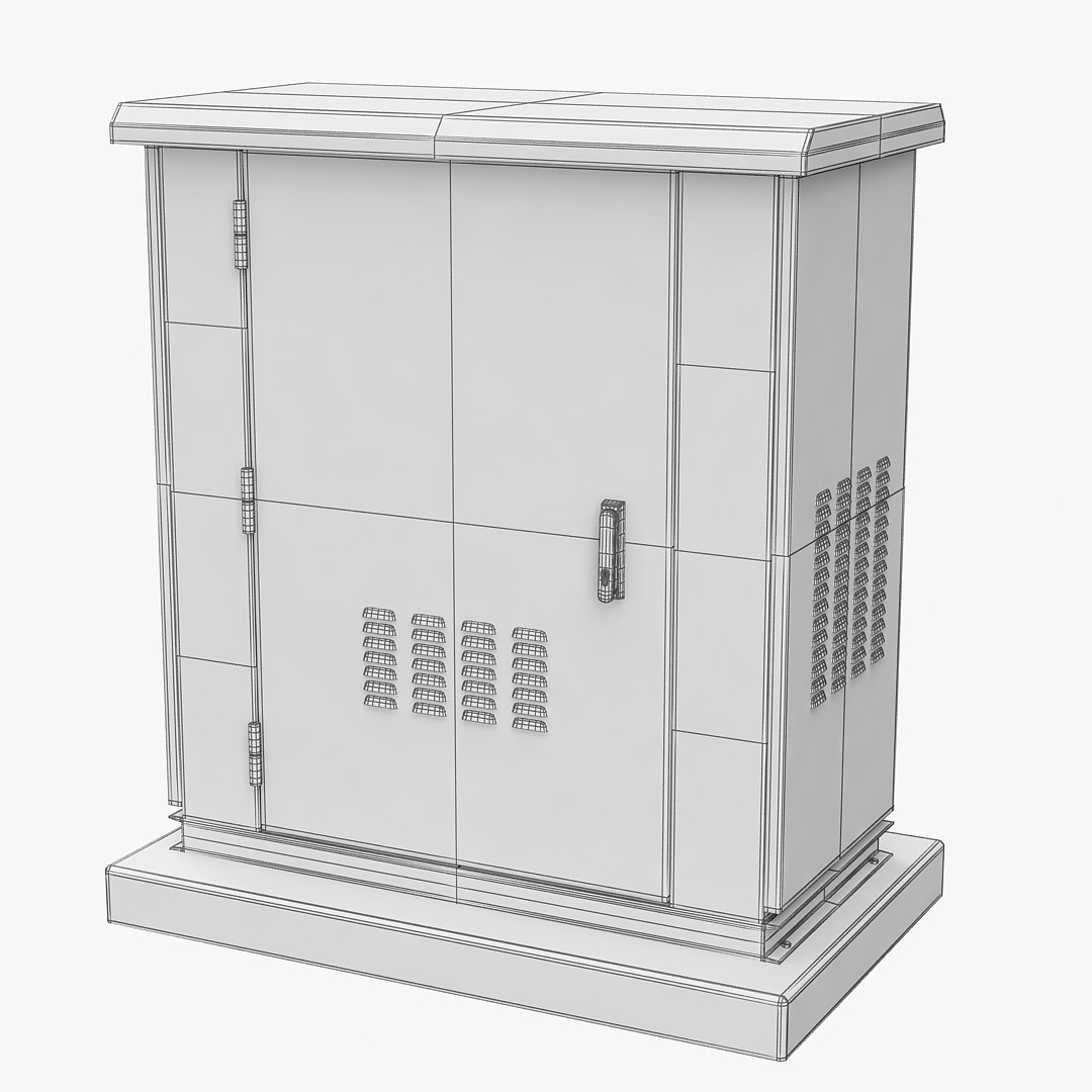 Electrical Box 3D - TurboSquid 1455330