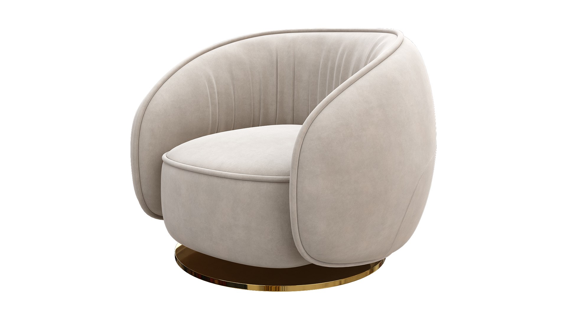 3D Baxter leon armchair model - TurboSquid 1821588