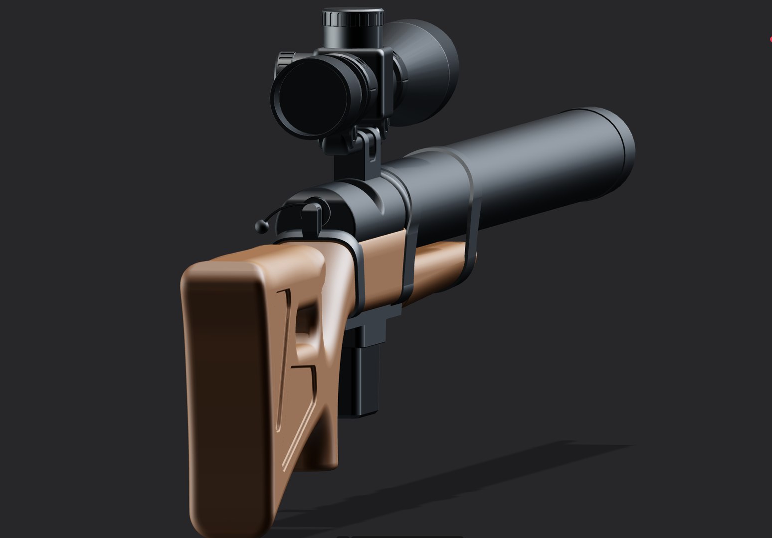 Sniper Weapon 3D - TurboSquid 2396448