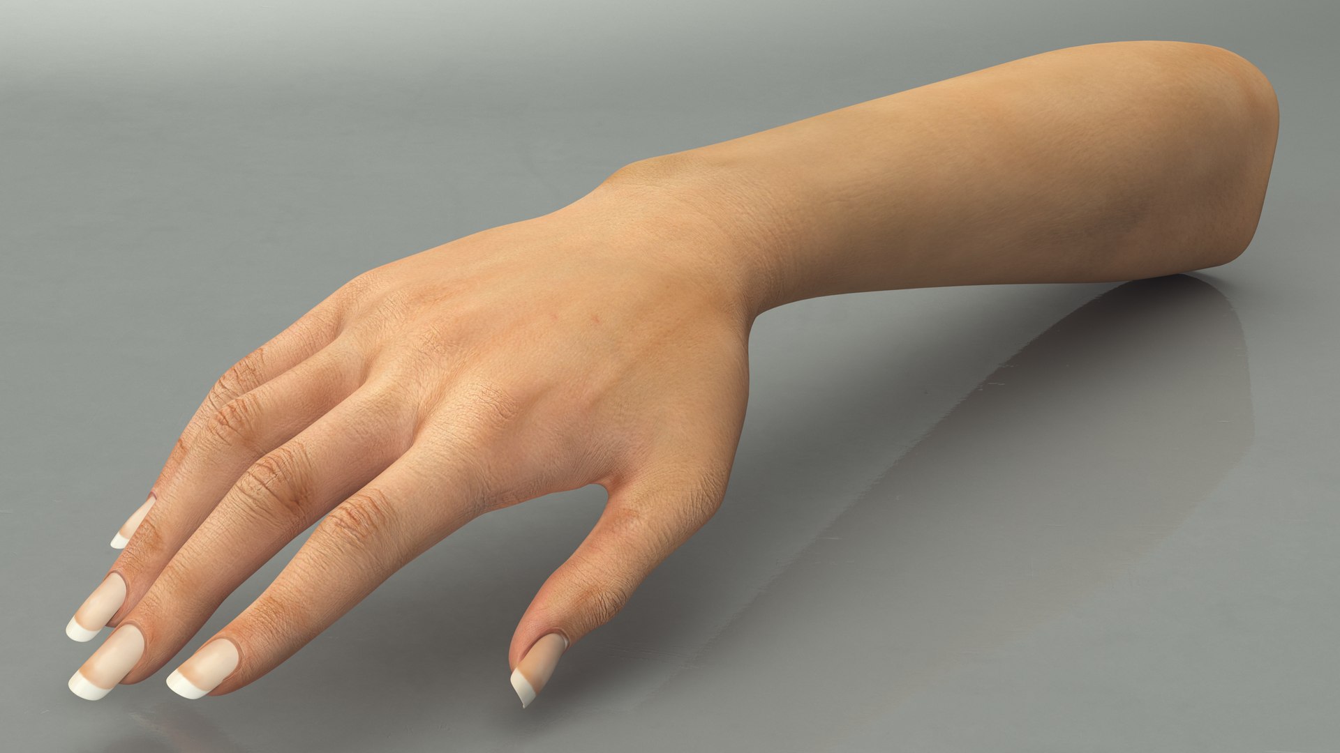 3D Model Female Hand 2 Rigged For Cinema 4D - TurboSquid 2194649